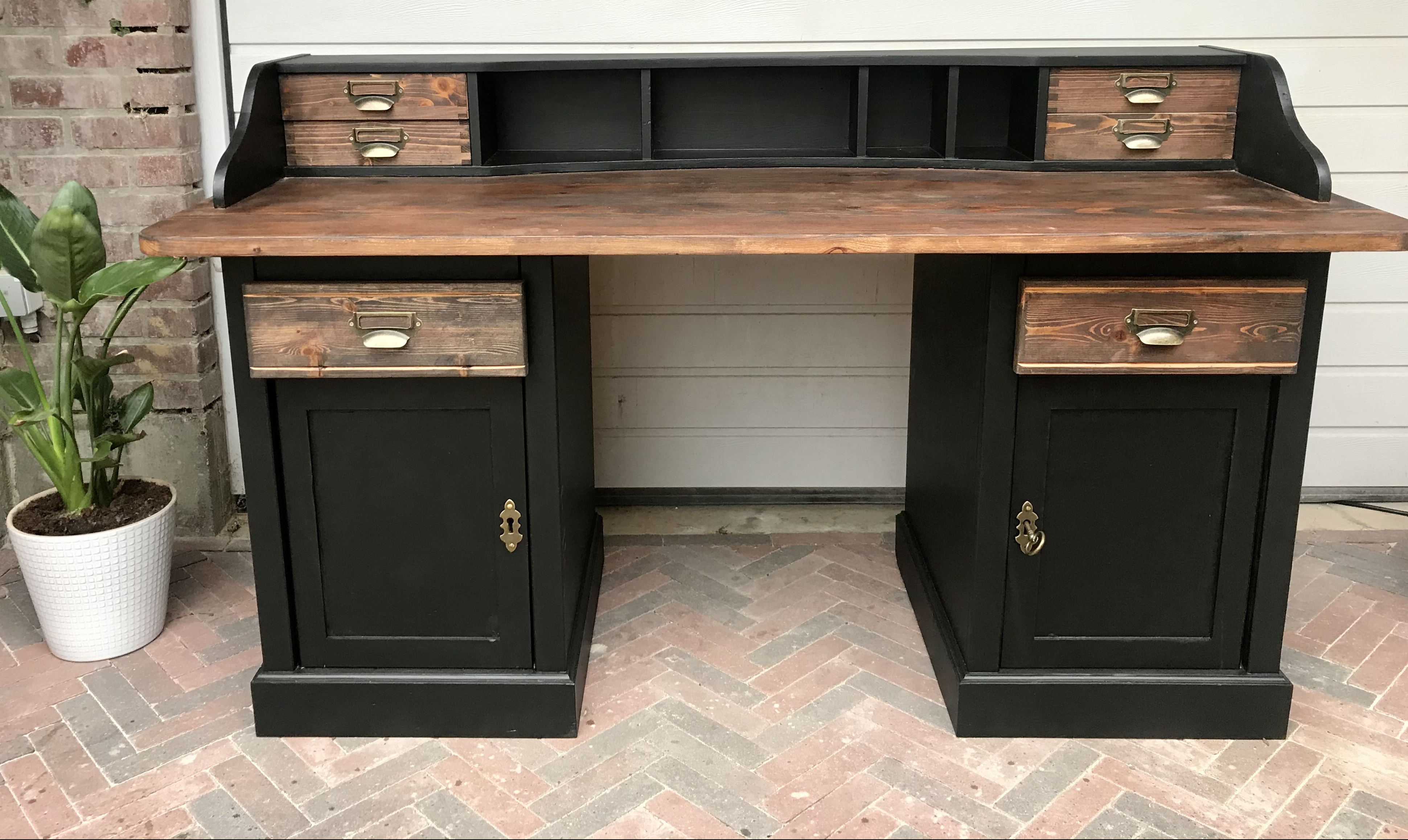 Oude bureau opknappen: Bureau ideeën voor een industriële inrichting ...