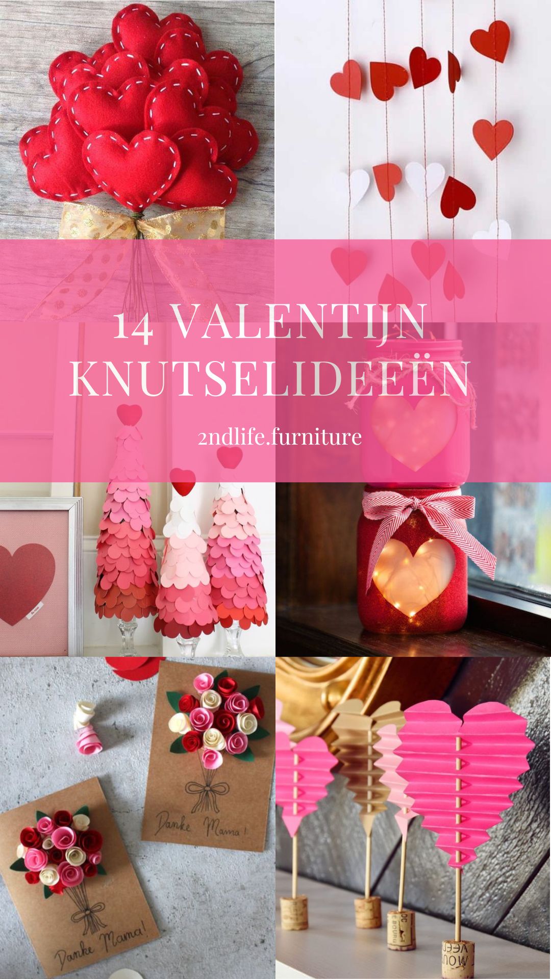 Valentijn knutselen: 14 Valentijns knutsels om te maken voor ...