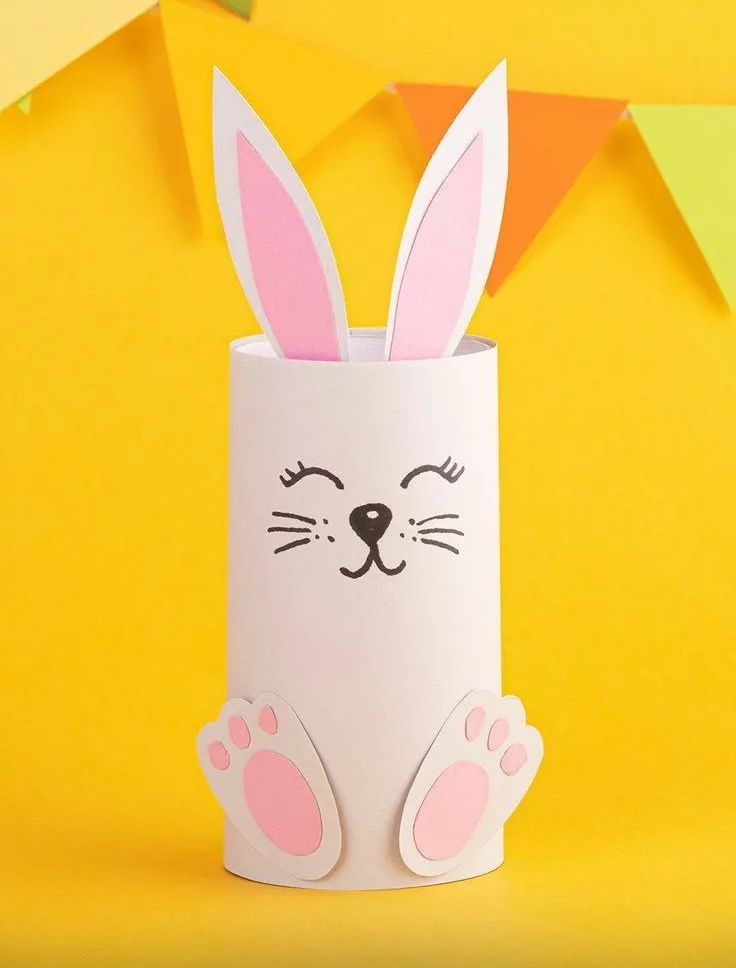 8 Makkelijke ideeën om te knutselen voor Pasen: van wc-rol paashaas tot ...